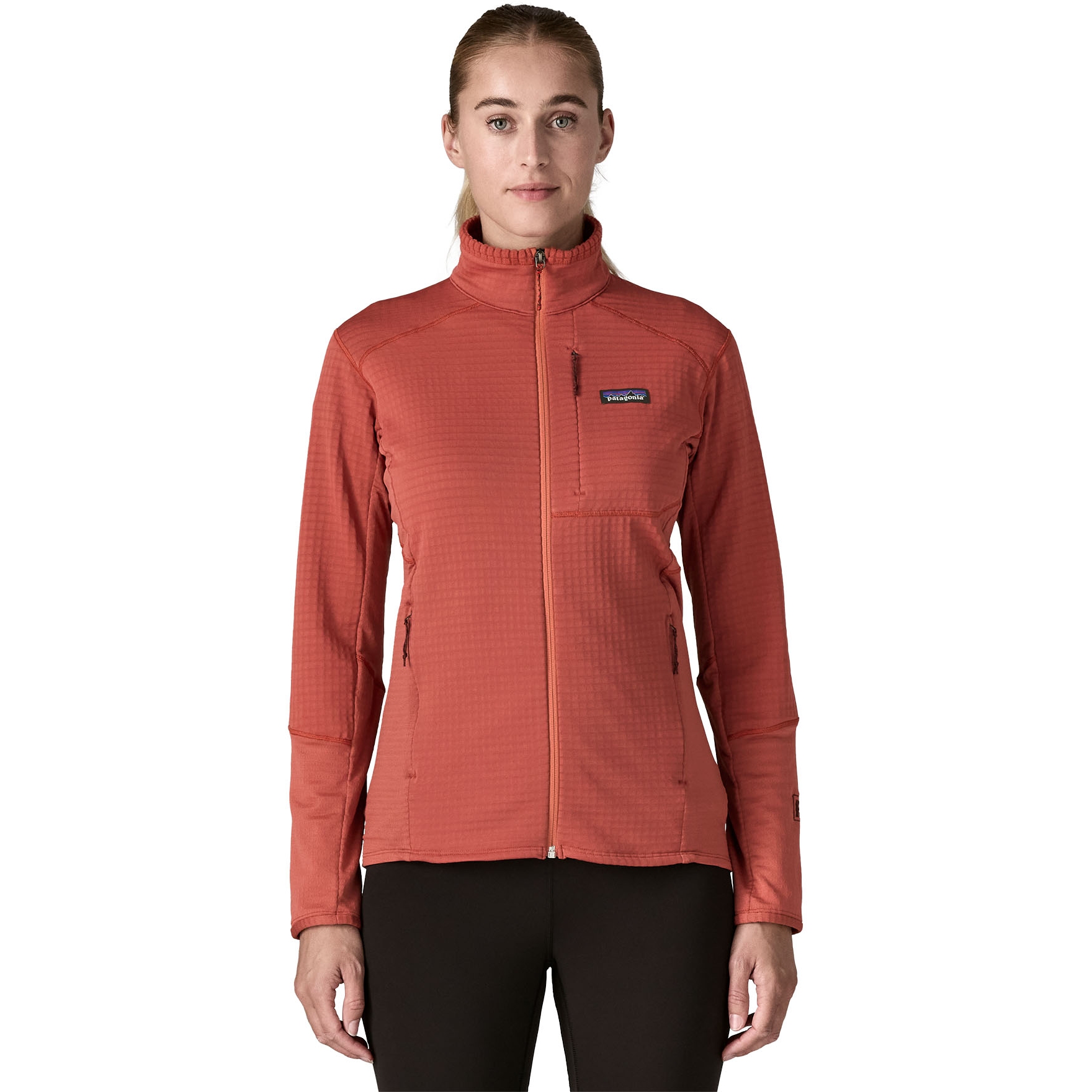 Patagonia R1 Hybrid Jacket Women - Potters Red | BIKE24