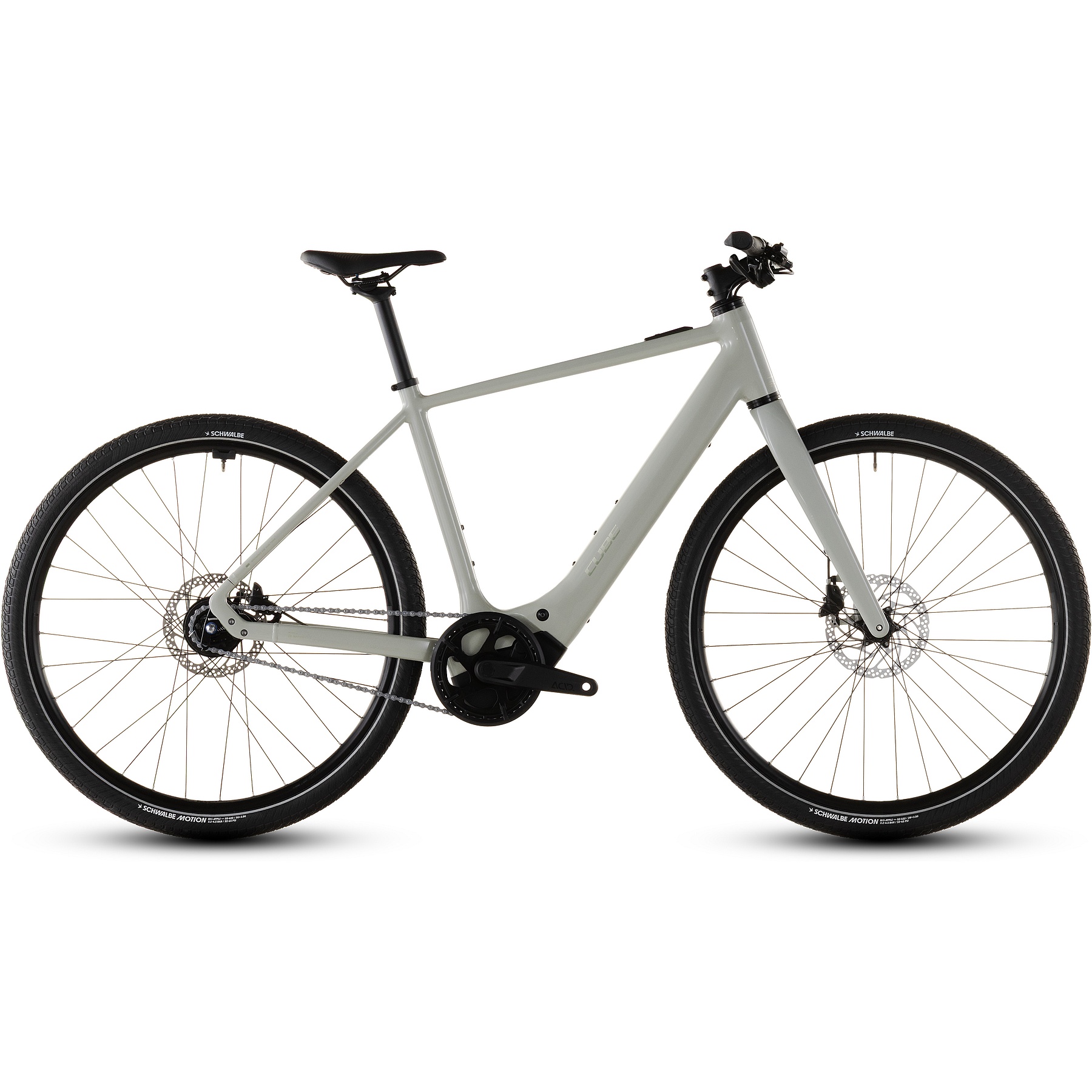 CUBE EDITOR HYBRID SLX 400X - City E-Bike - 2026 - reedbeige / chrome ...