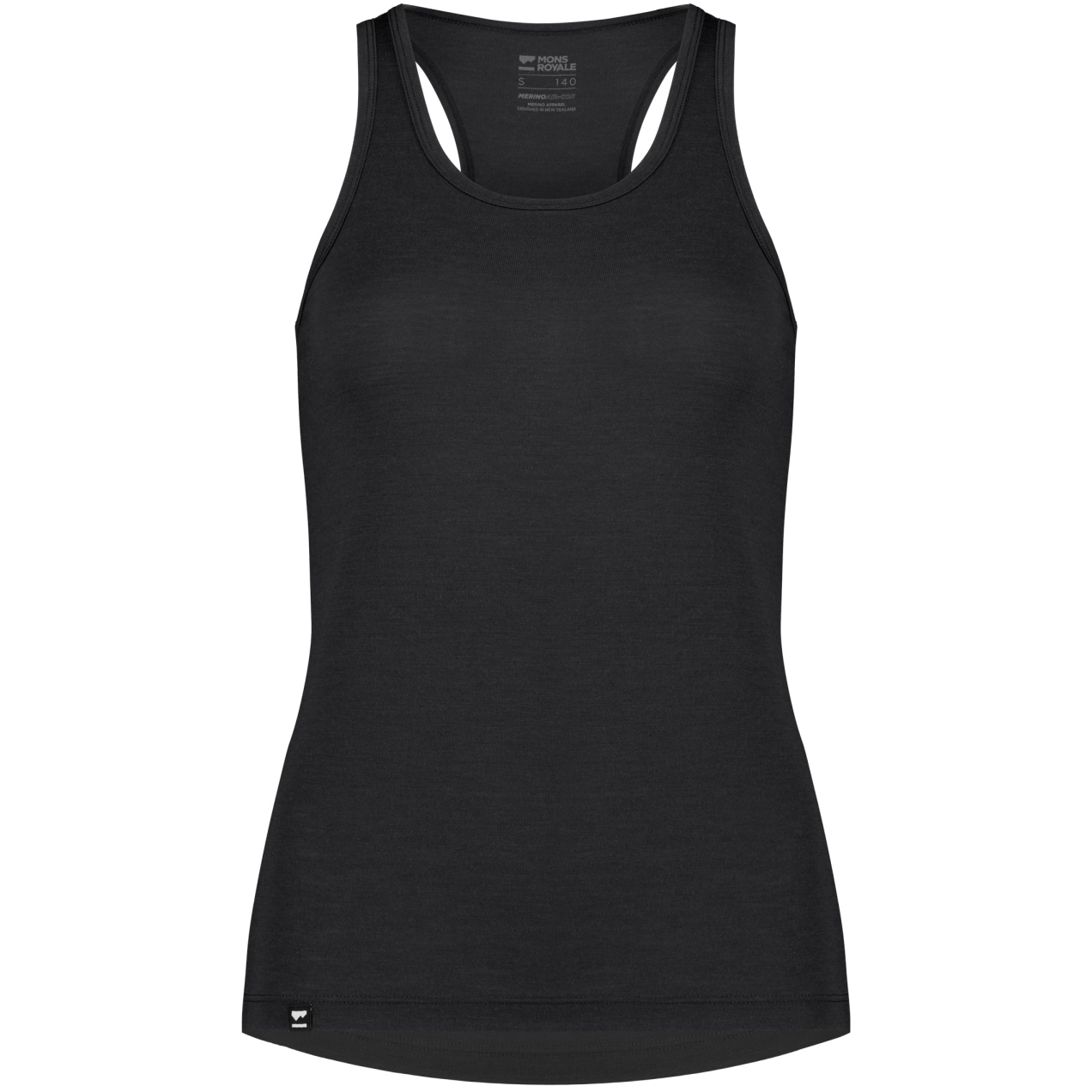Mons Royale Icon Merino Air Con Tank Women Black BIKE24