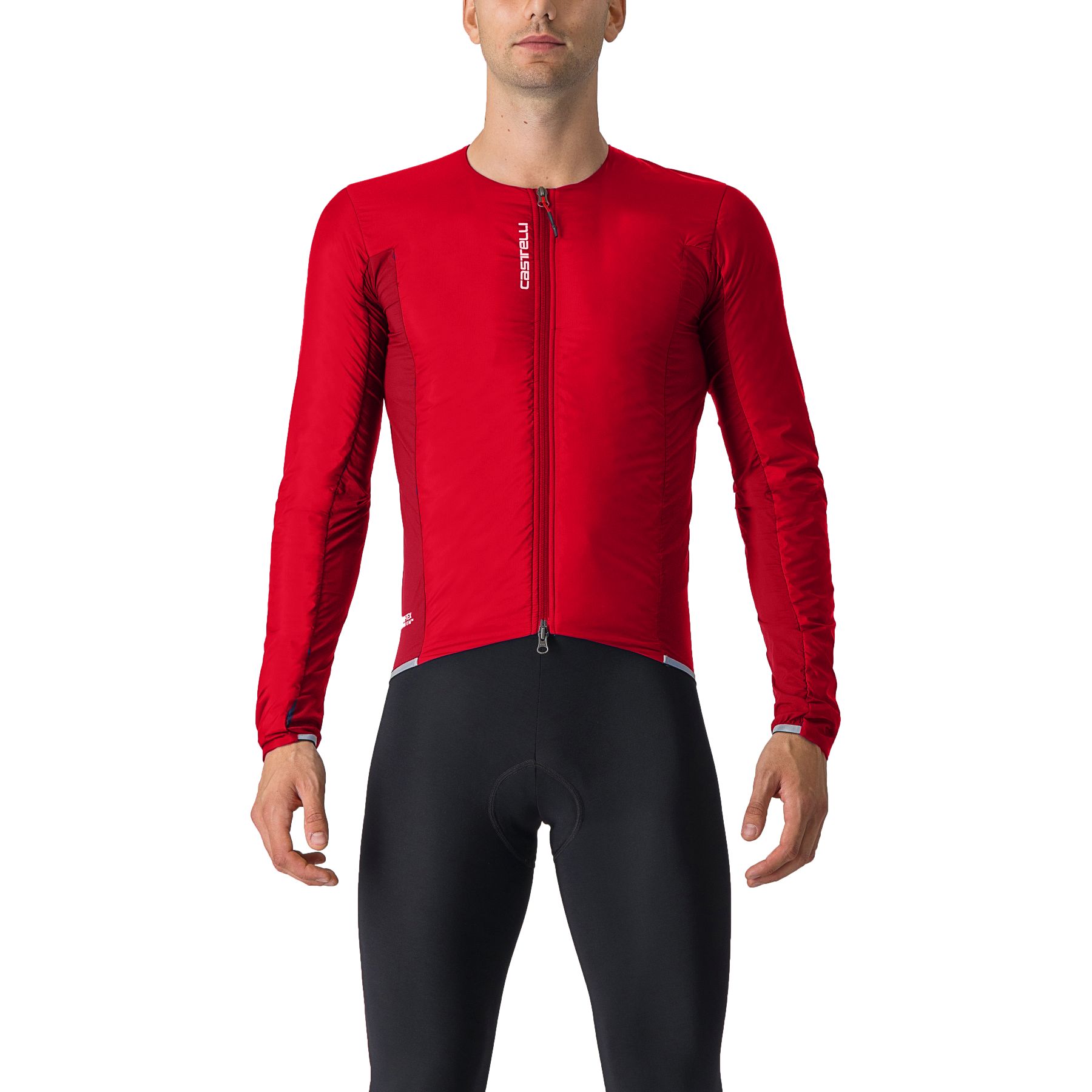 Castelli Fly Jack-Sey Jacket Men - rich red 645 | BIKE24