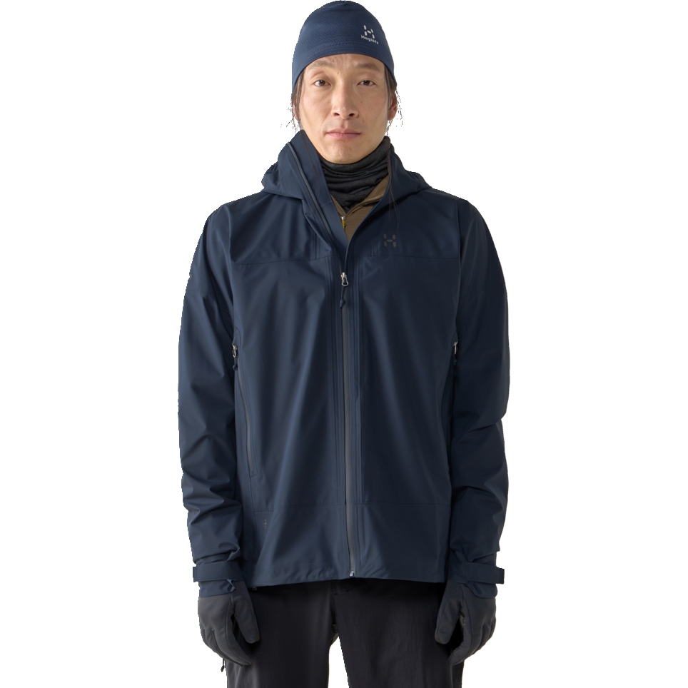 Haglöfs L.I.M Airak 2.5L Rain Jacket Men - tarn blue 3N5 | BIKE24