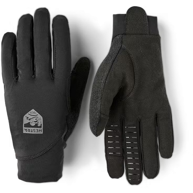 Hestra Gants de Vélo à 5 Doigts - Apex Long - noir - BIKE24