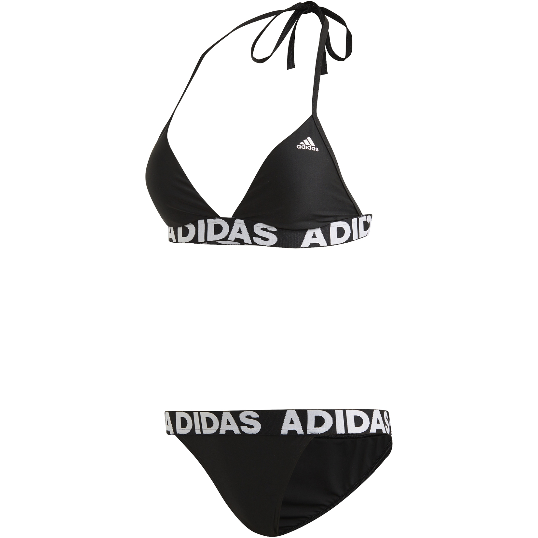 adidas Women's 3-Stripes Swim Suit - black/white IB5986 | BIKE24