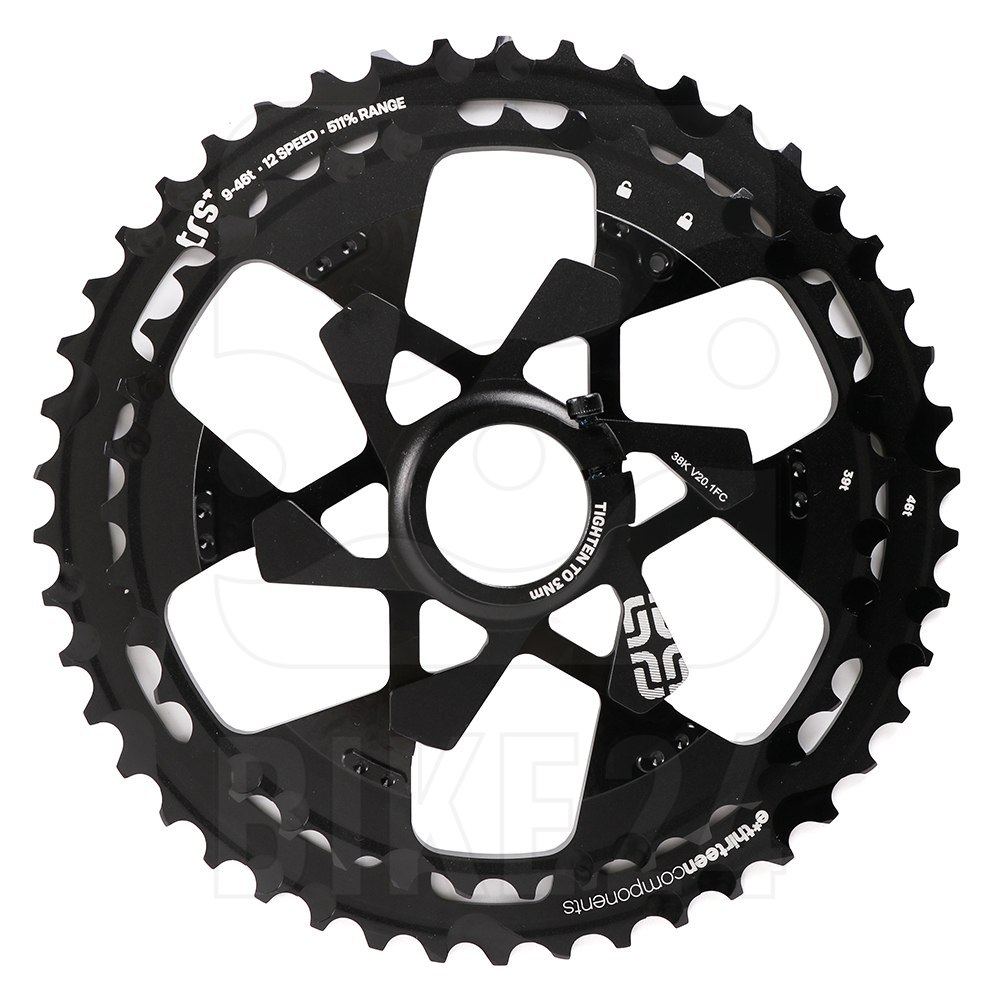 e*thirteen 39-46T Replacement Aluminium Cogs for TRS Plus 12-speed XD ...