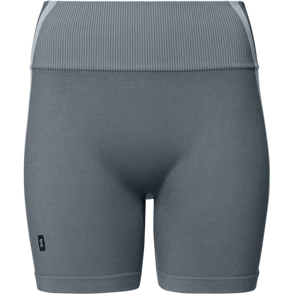 On Studio Knit Shorts Mujer - Rock | Glacier | BIKE24