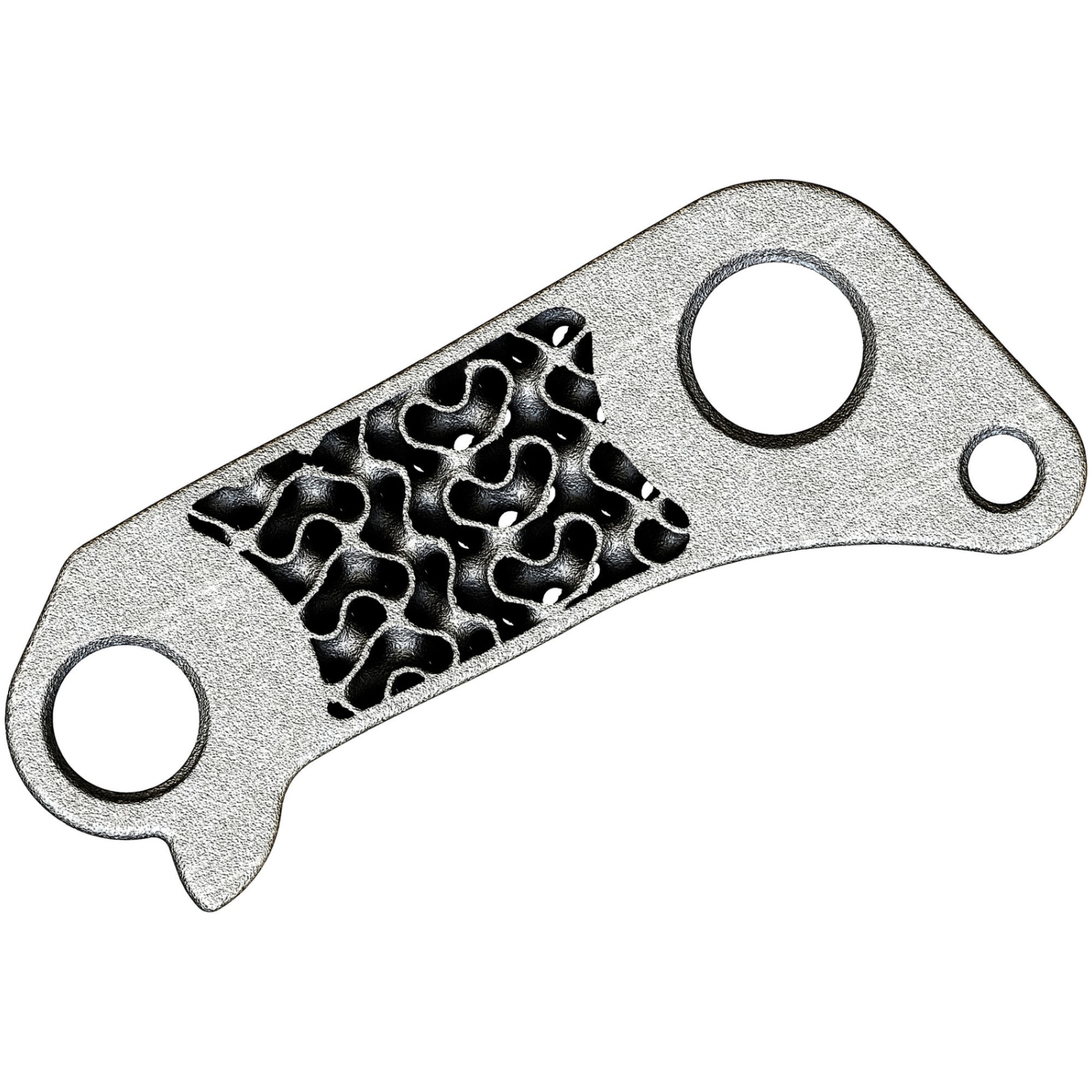 SILCA 106 Derailleur Hanger | Scott | Shimano DM - Silver | BIKE24