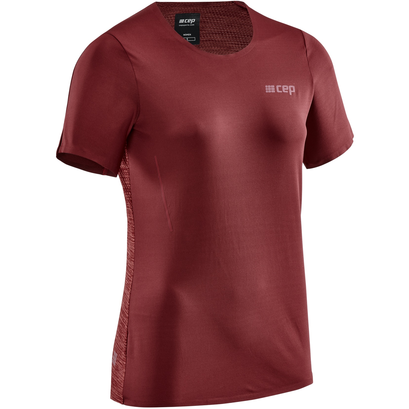 CEP Run Langarmshirt Damen - dark red | BIKE24