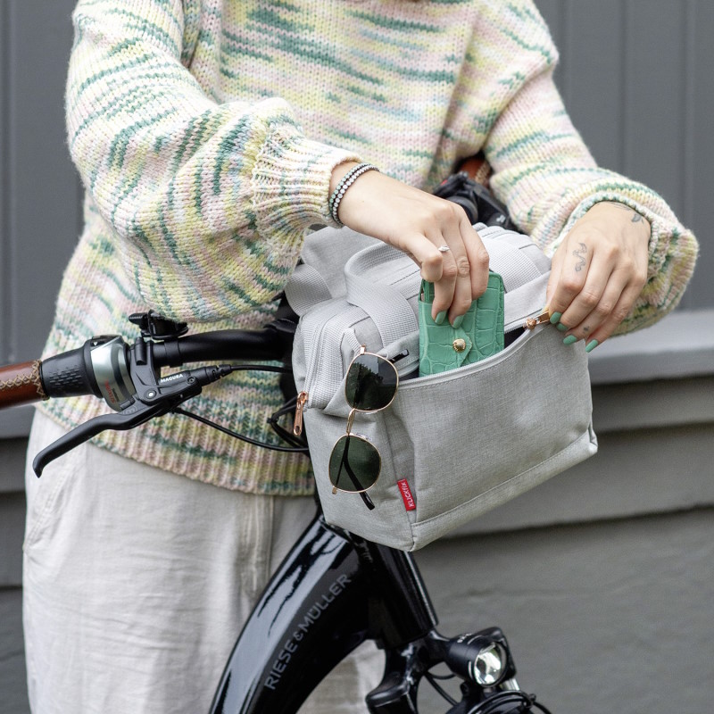 KLICKfix Roomy 4L Handlebar Bag 0372 twist sky rose BIKE24