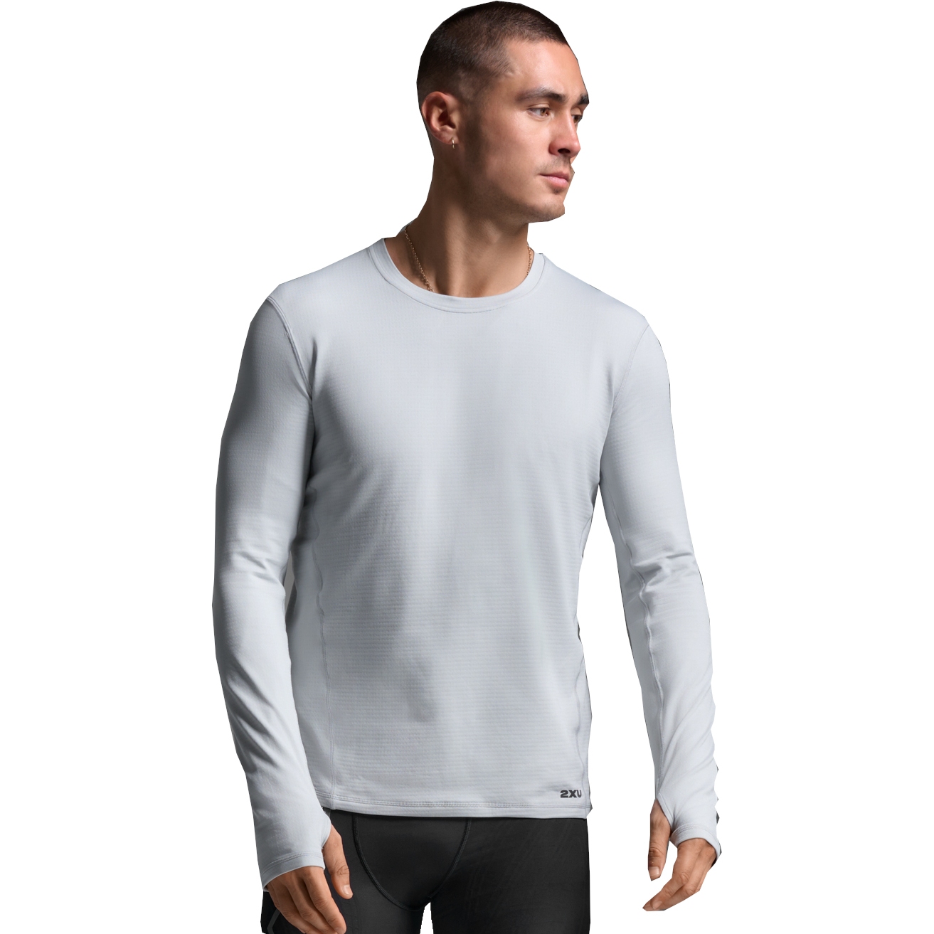 2XU Ignition Grid Base Layer Men - harbor mist/black reflective | BIKE24