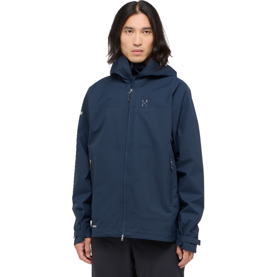 Haglöfs L.I.M Airak GTX Rain Jacket Men - tarn blue 3N5 | BIKE24