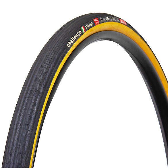 Challenge Strada Pro Tubular Tire - 30-622 | black/tan | BIKE24