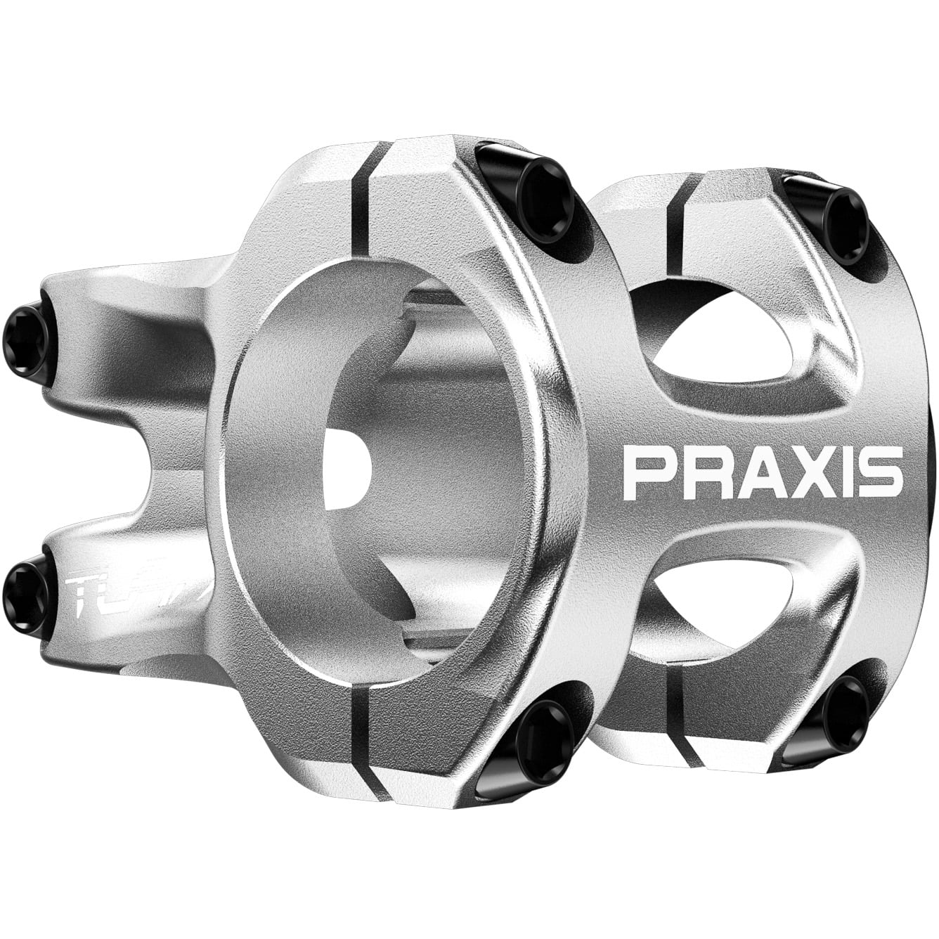 Praxis Works Attacco Manubrio - Turn - 35mm | 0° - argento - BIKE24