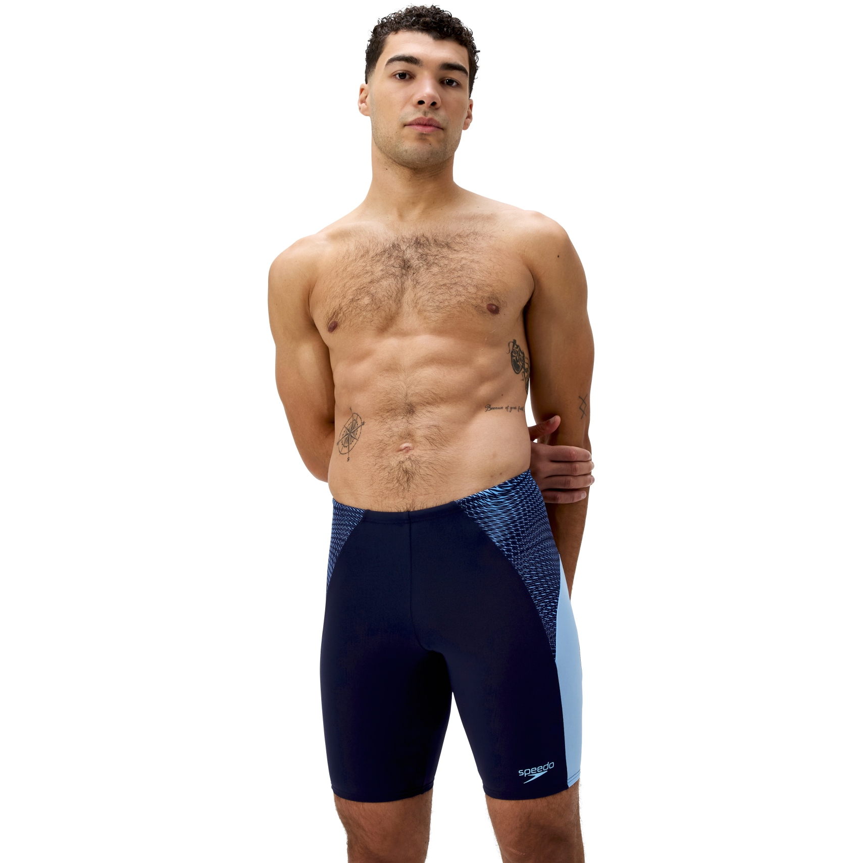 Speedo END+ MAX Splice Zwemjammer Heren - navy/sugar blue | BIKE24