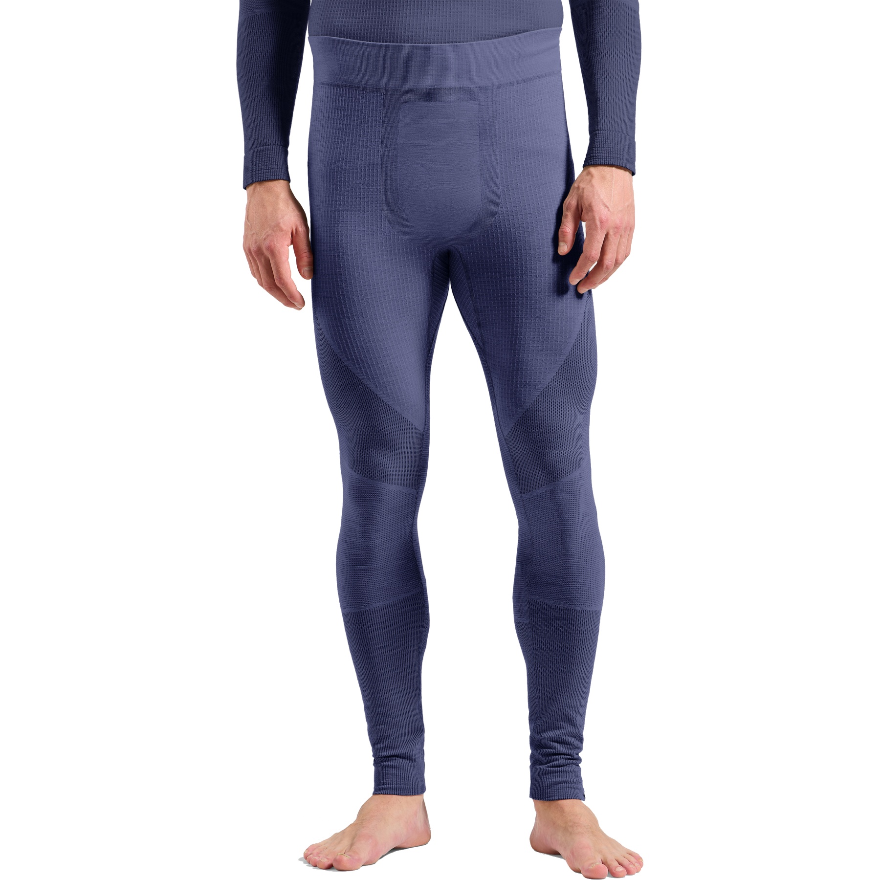 Odlo Seamless Performance Wool Base Layer Bottoms Men - skipper blue ...