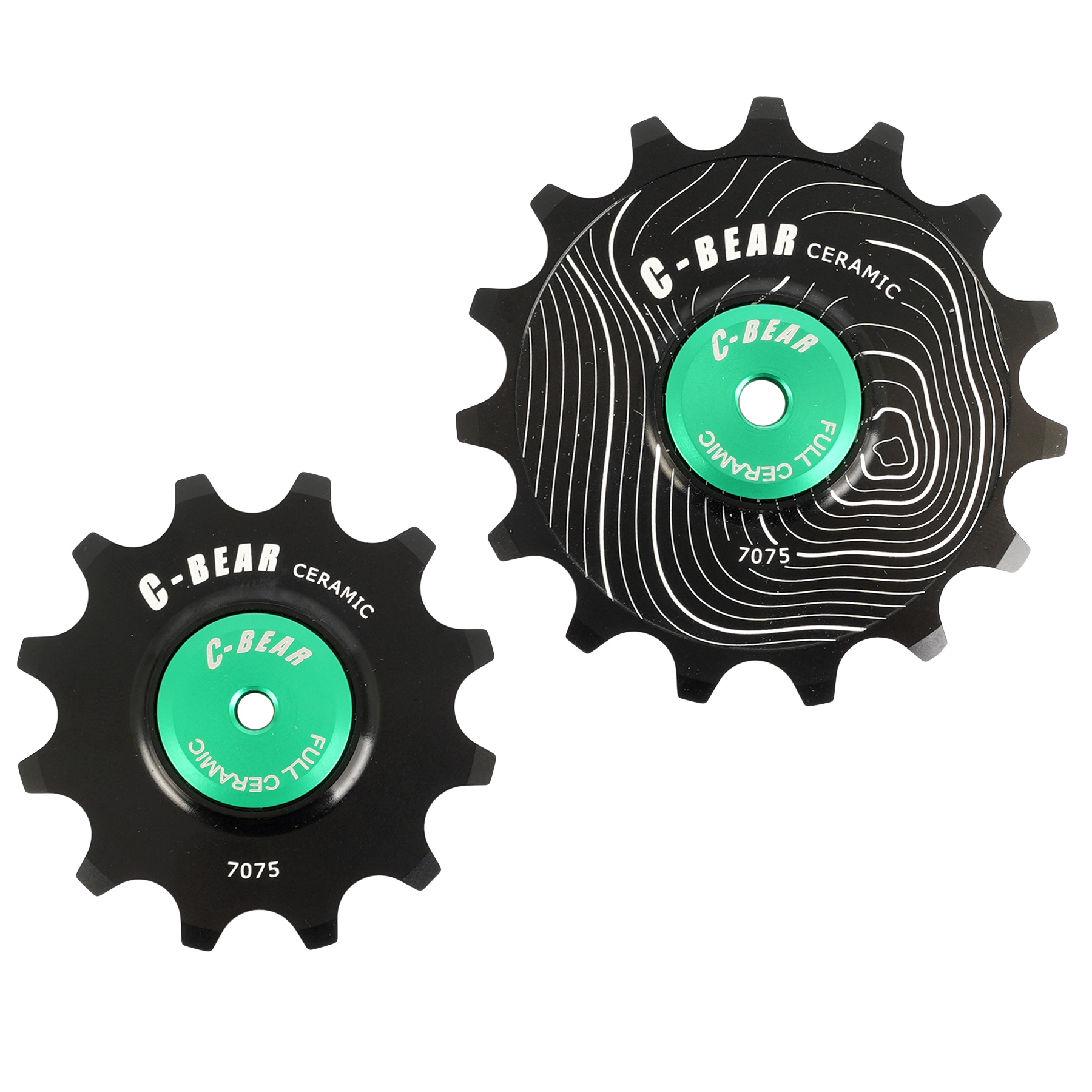 C-Bear OCM-X Col Derailleur Pulley Wheels - Full Ceramic - SRAM Red ...