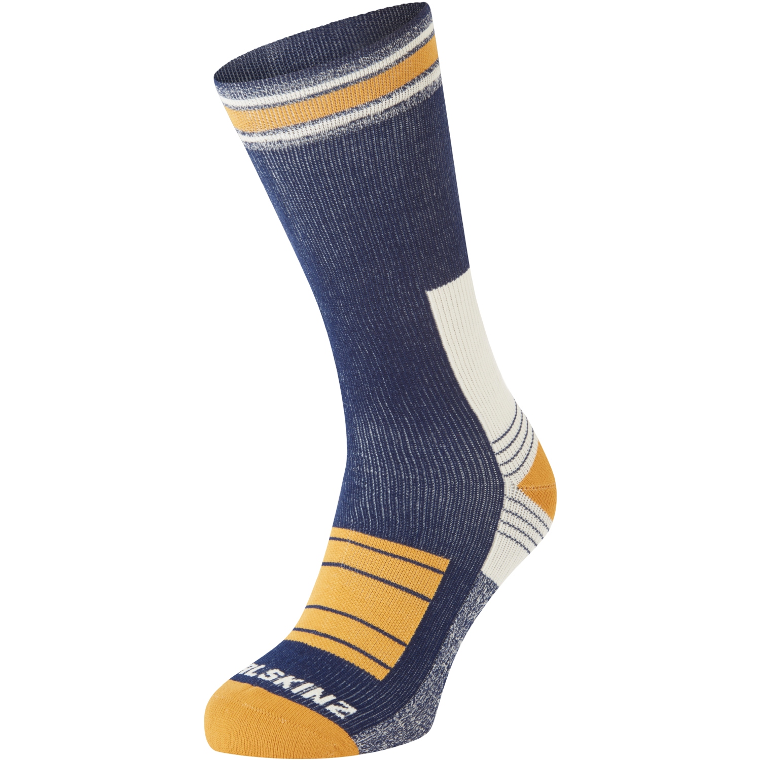 SealSkinz Norwich Waterproof Mid Length Hiking Socks - Blue | BIKE24