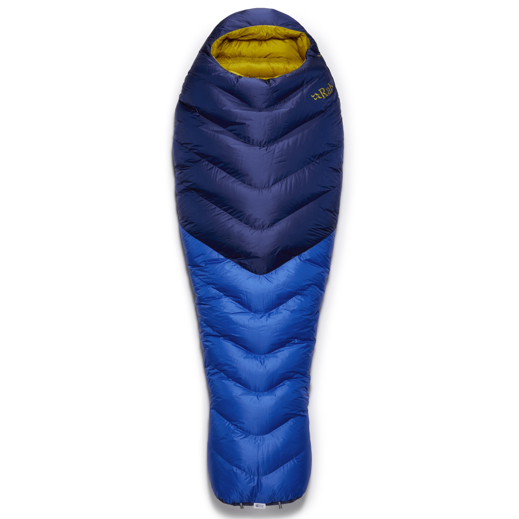 Rab Neutrino 600 Down Sleeping Bag - Long - Zipper left - nightfall blue