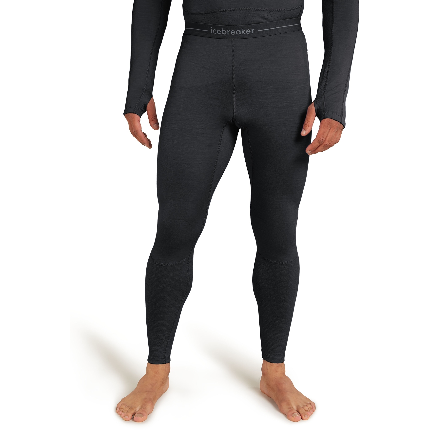 Icebreaker Collant Homme - Merino 200 ZoneKnit™ - Noir - BIKE24