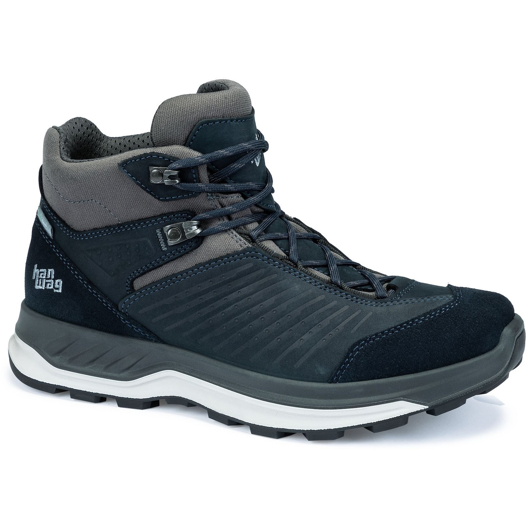 Hanwag Bluestrait ES Hiking Shoes Men - Navy/Asphalt | BIKE24