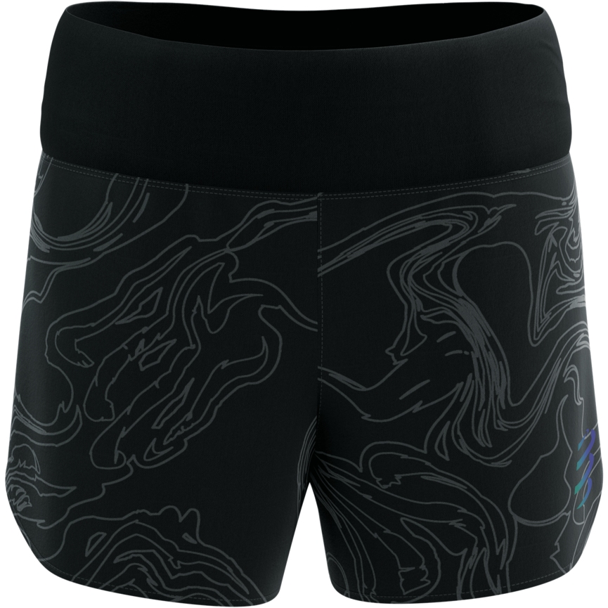 Compressport Short Femme - Performance Running - black/aurora - BIKE24