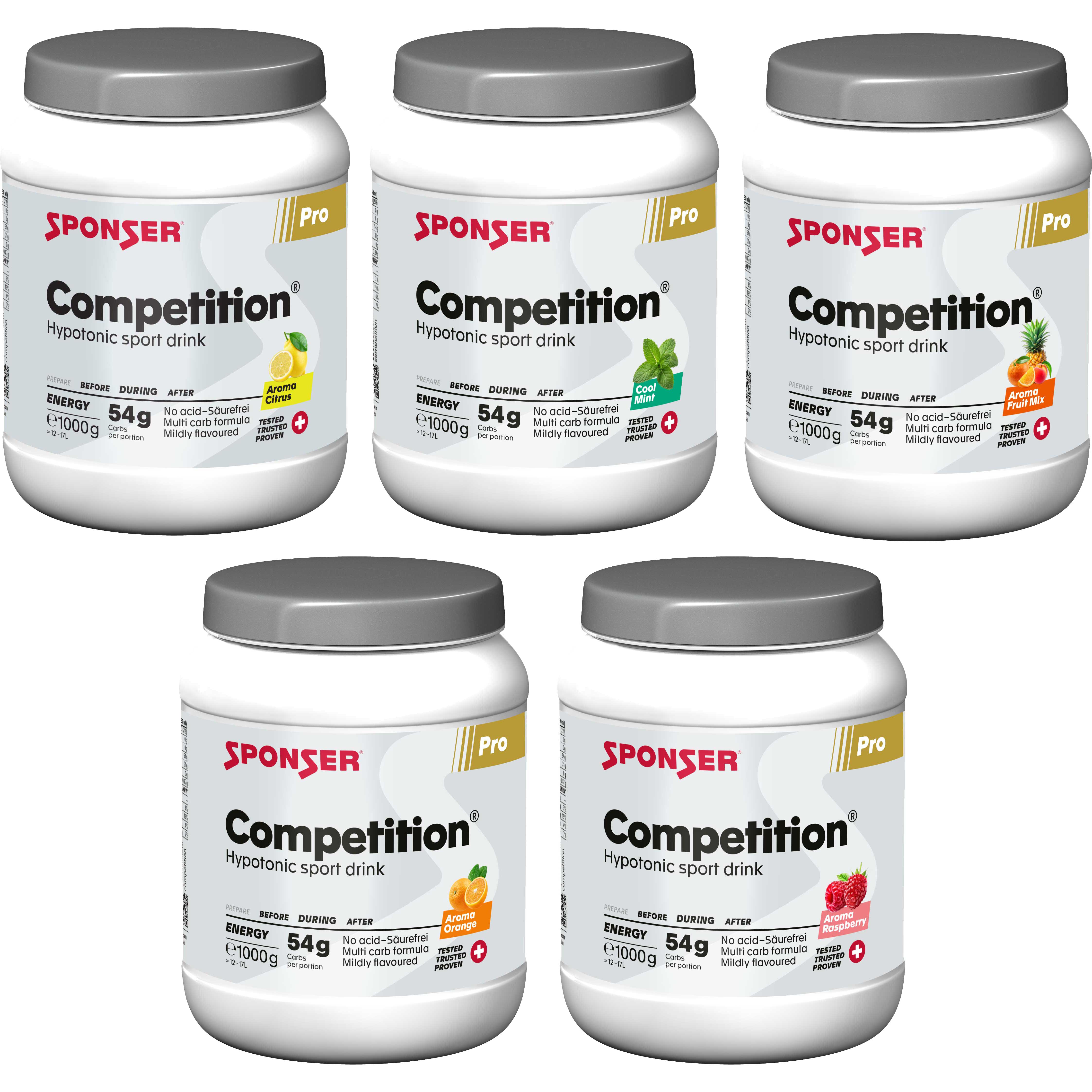 SPONSER Competition - Hypotonic Carbohydrate Beverage Powder - 800g ...