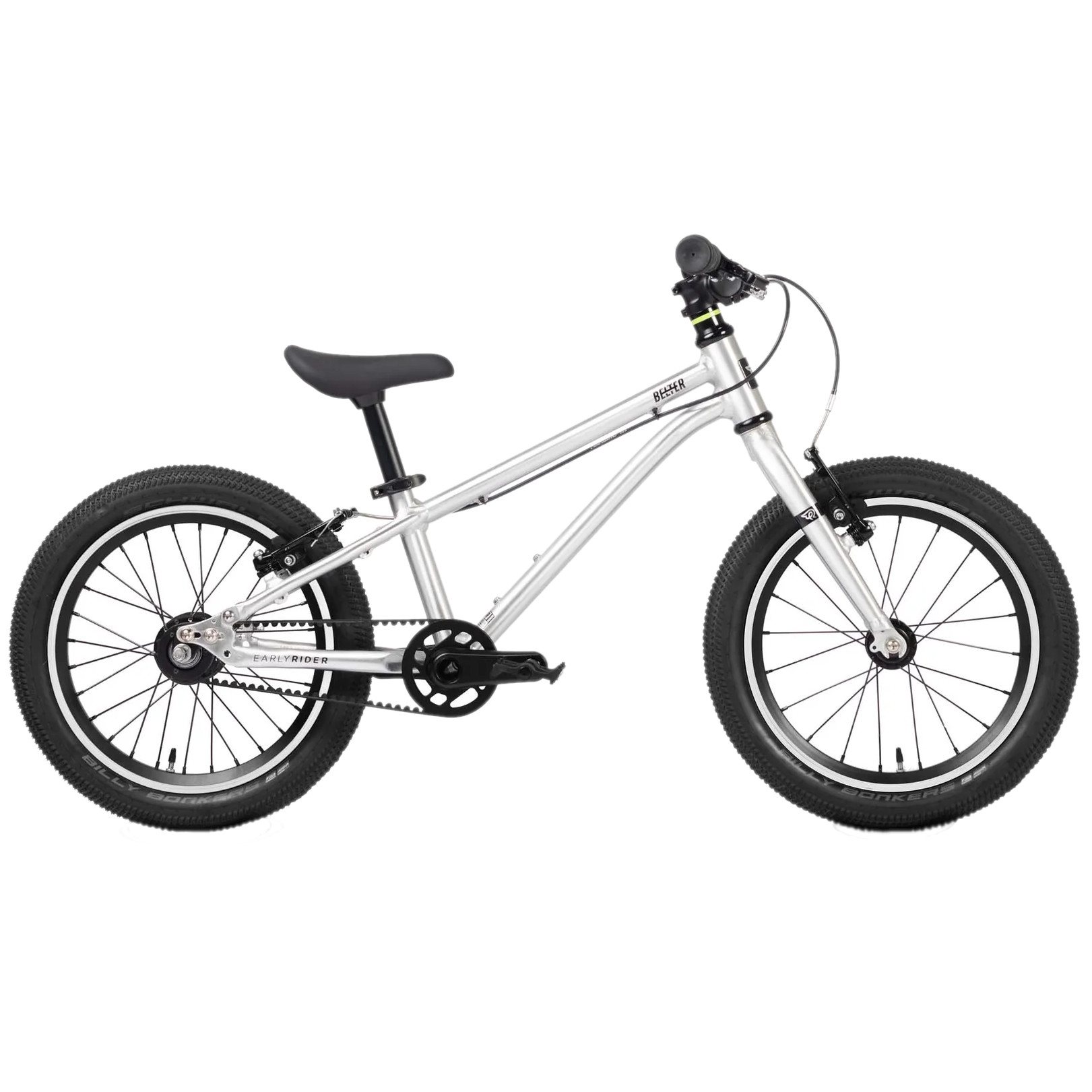 Early Rider Belter 16 Auto - 16" Kinderfiets - 2026 - brushed aluminum