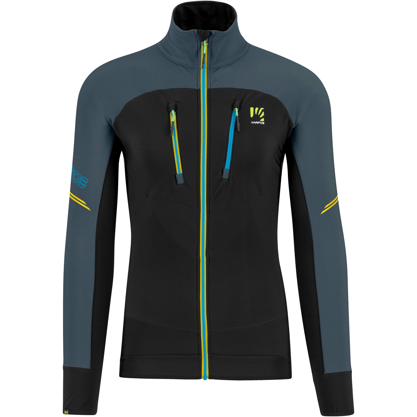 Karpos Alagna Evo Broek - black/dark slate | BIKE24