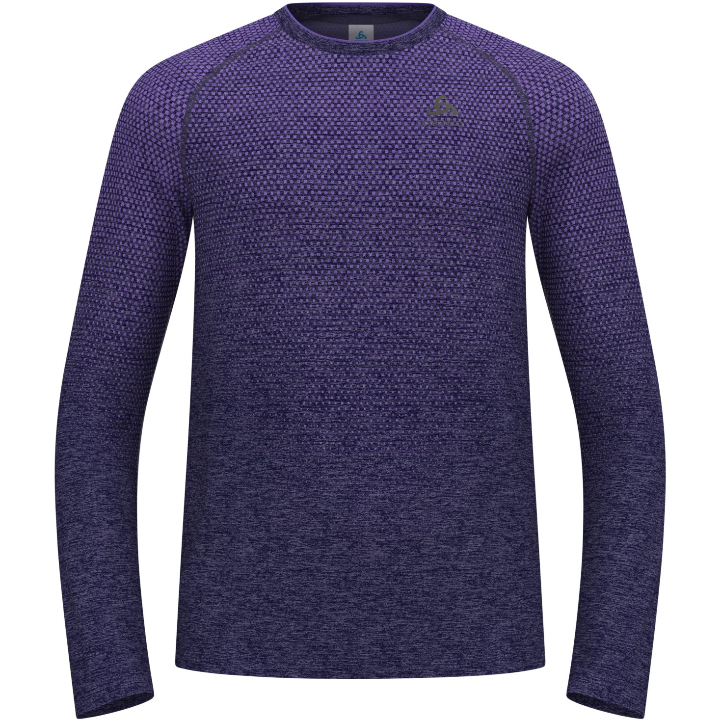 Odlo Essentials Seamless Hardloopshirt met Lange Mouwen Heren - eclipse ...