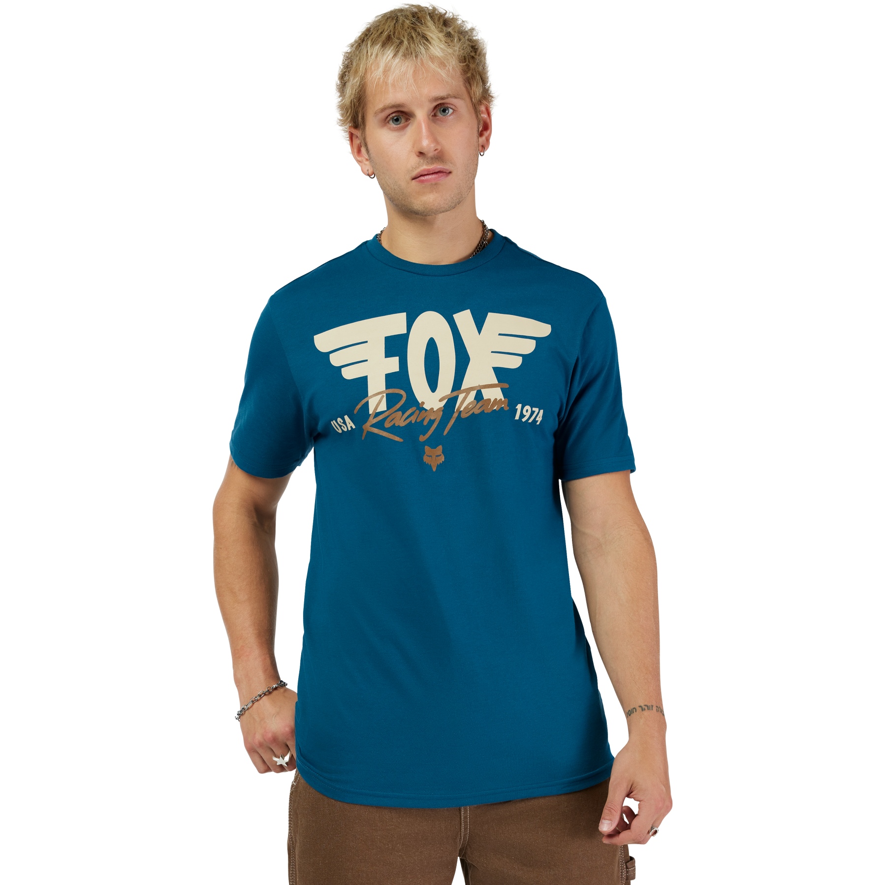 FOX Winged Premium Shirt Heren - twilight | BIKE24