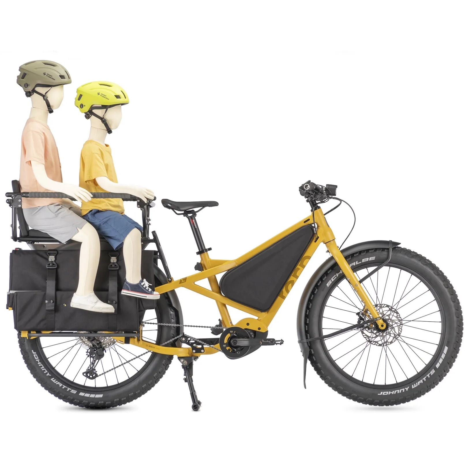 Cargo bike panniers store
