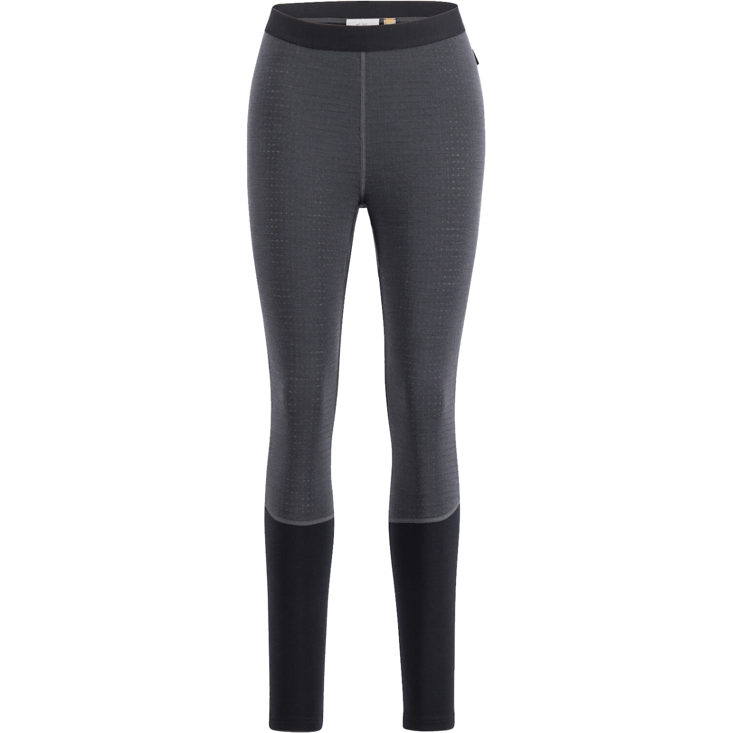 Lundhags Caleçon Long Femme - Prime Merino - Charcoal/Noir 001 - BIKE24