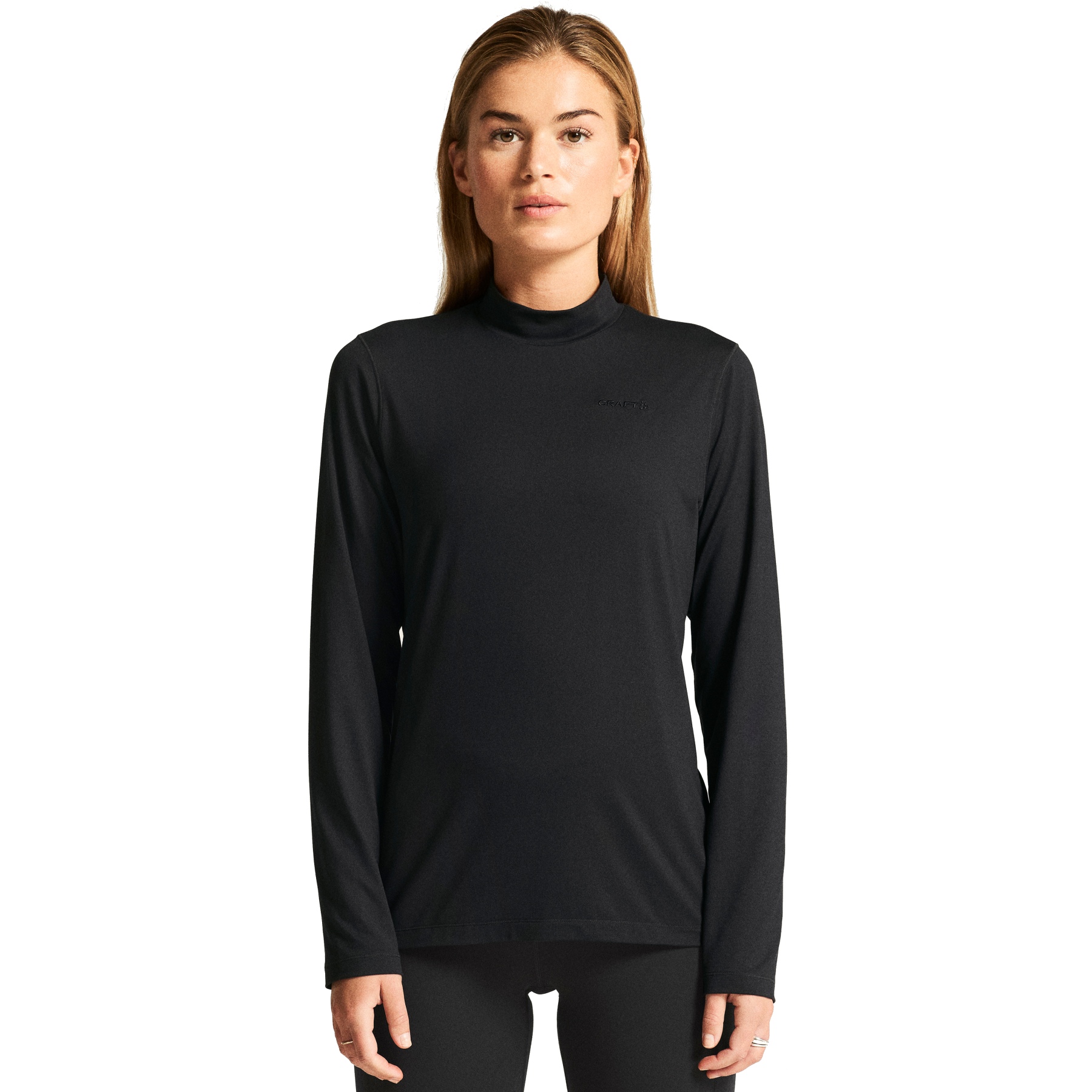 CRAFT Flow Longsleeve Tee Women - Black Melange | BIKE24