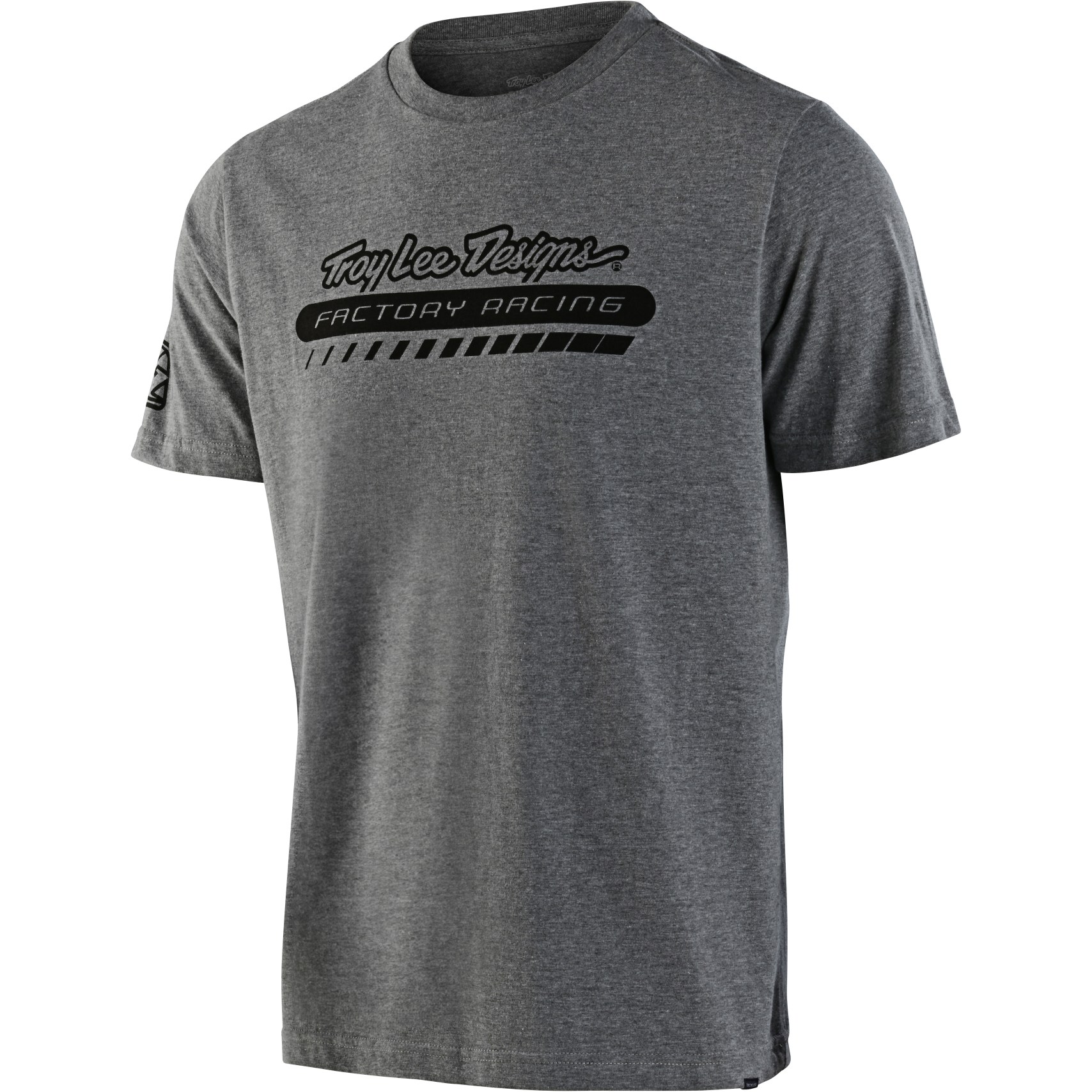 Troy Lee Designs Factory Racing T-Shirt Heren - Heather Gray | BIKE24