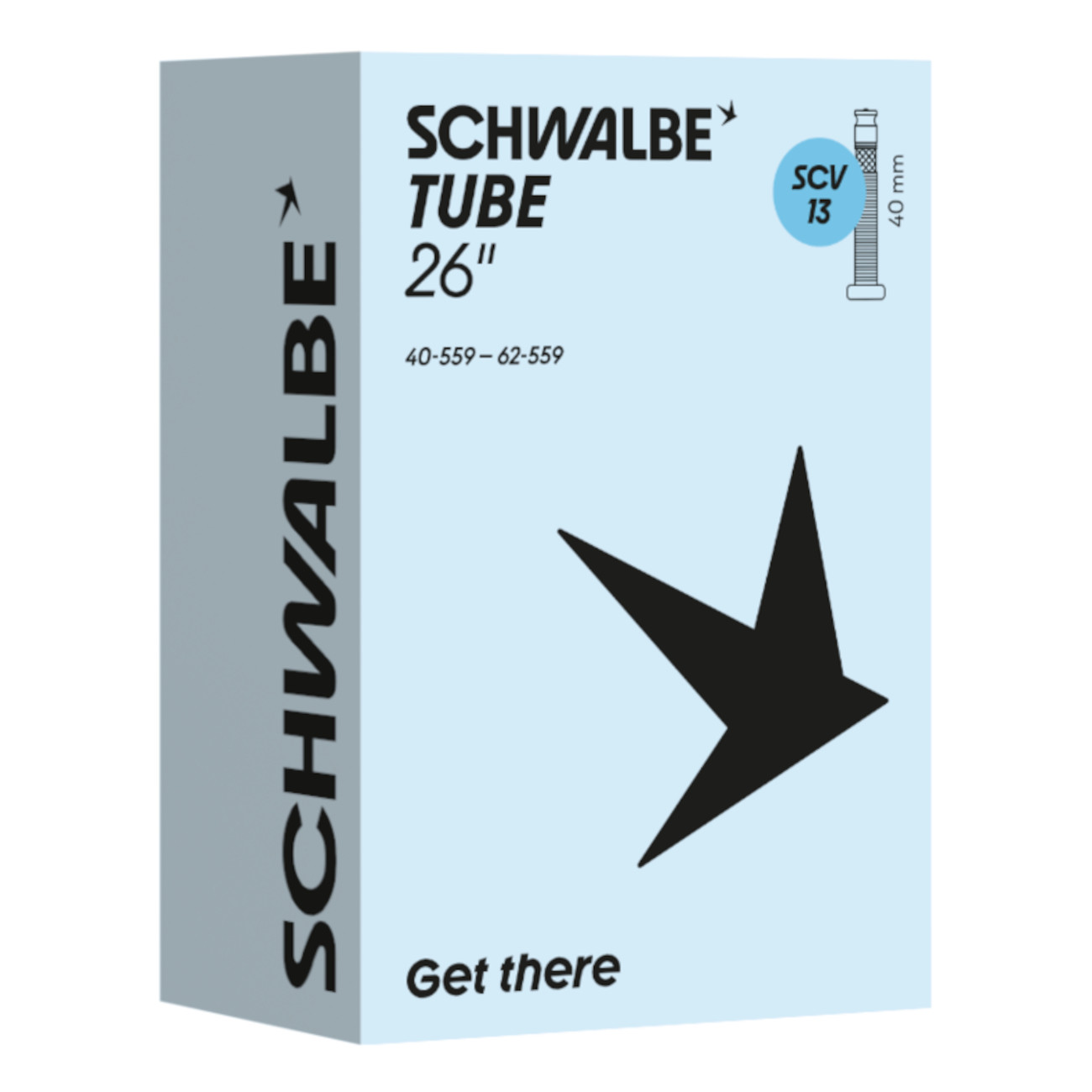 Schwalbe Binnenband - Nr. 10 | 24" - 40/62-507 | Clik Valve (SCV) 40mm