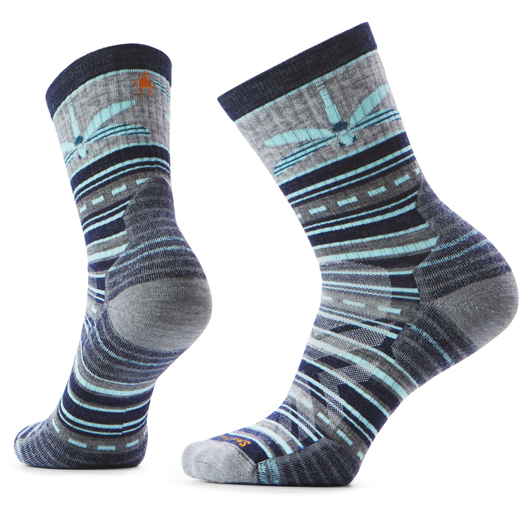 SmartWool Targeted Cushion Dragon Stitch Mid Crew Hiking Socks Women ...