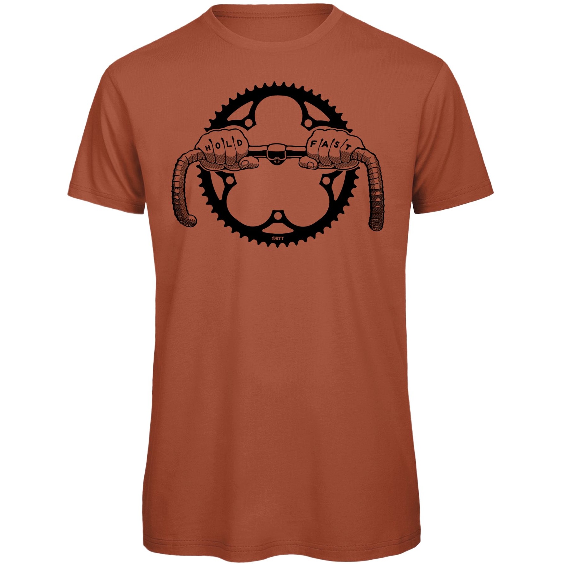 RTTshirts Hold Fast Fietsshirt Heren - rust | BIKE24