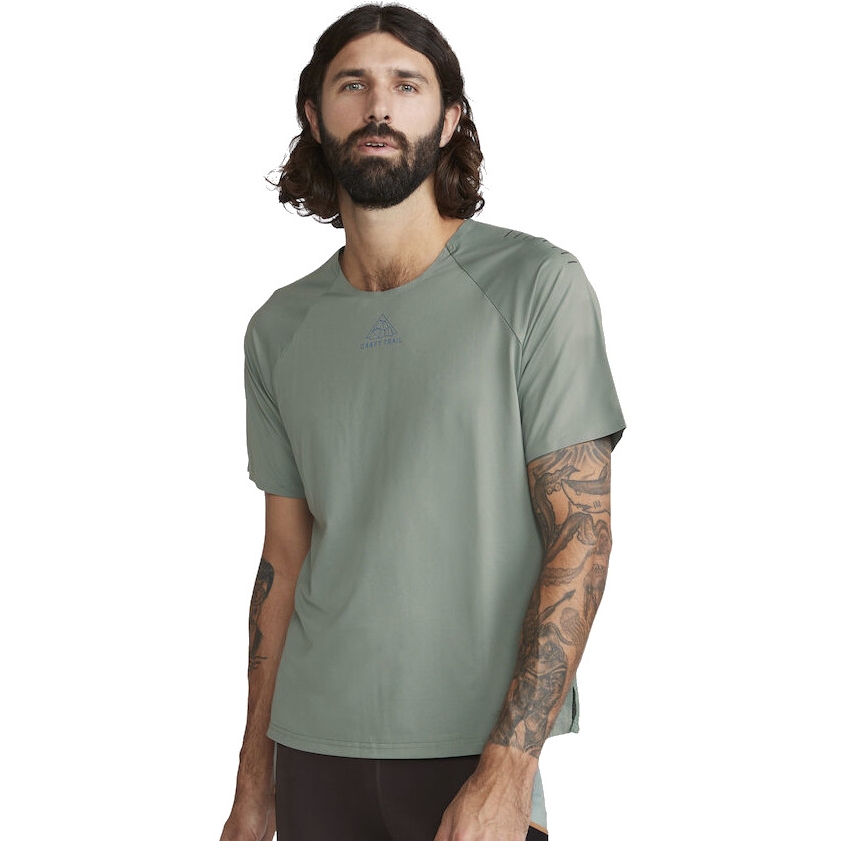 CRAFT Pro Trail Tee Men - Thyme | BIKE24