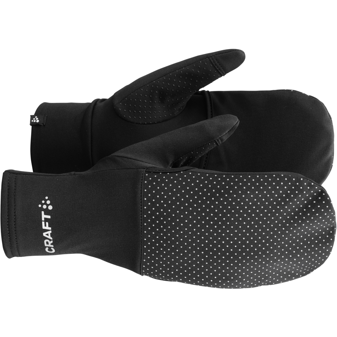CRAFT Lumen Fleece Hybrid 2 Gloves - Black | BIKE24