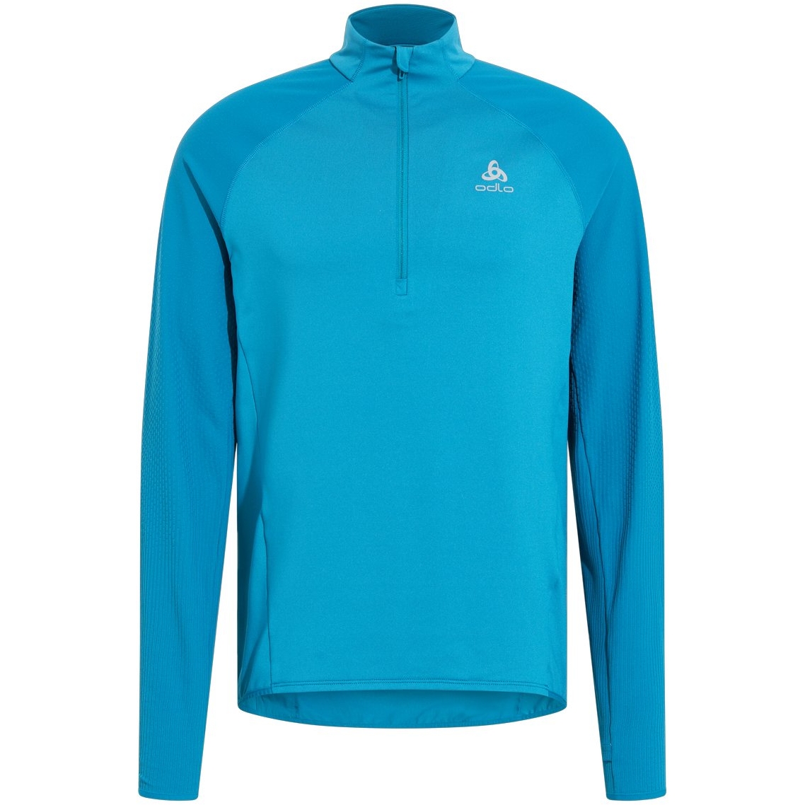 Odlo Zeroweight Half-Zip Mid Layer Laufoberteil Herren - saxony blue ...