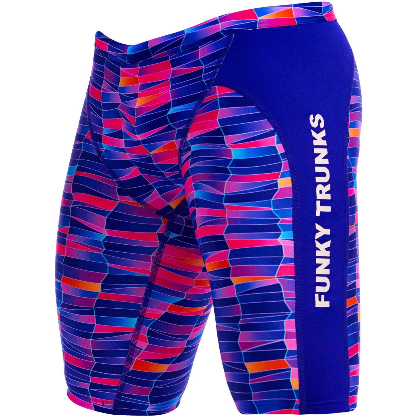 Funky Trunks Training Eco Zwemjammer Heren - Warped Waves | BIKE24