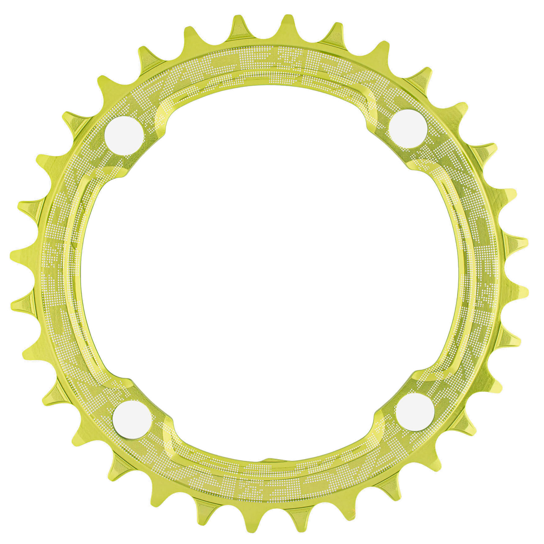 Race Face Narrow Wide Chainring - 4 Bolt - 104mm - green | BIKE24