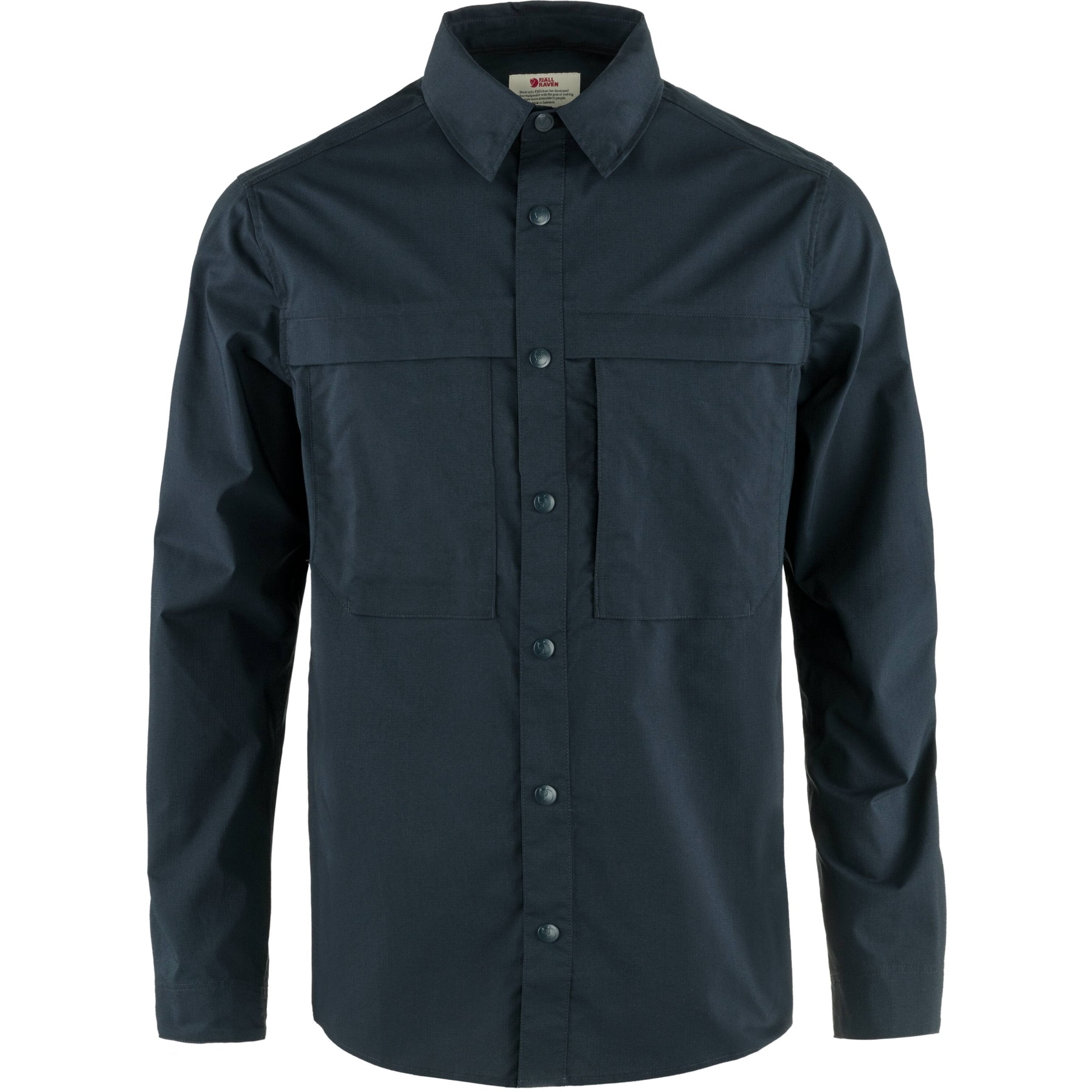 Fjällräven Abisko Trail Longsleeve Shirt Men Dark Navy Bike24