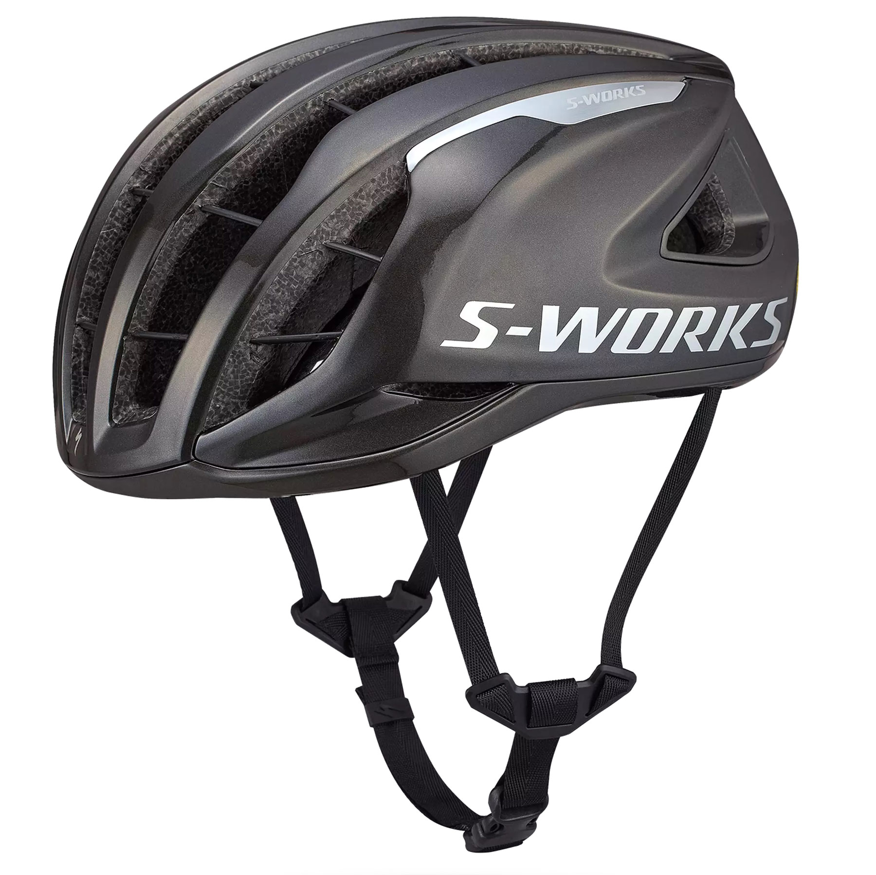 Specialized S-Works Prevail 3 Road Helmet - Black/Chrome | BIKE24