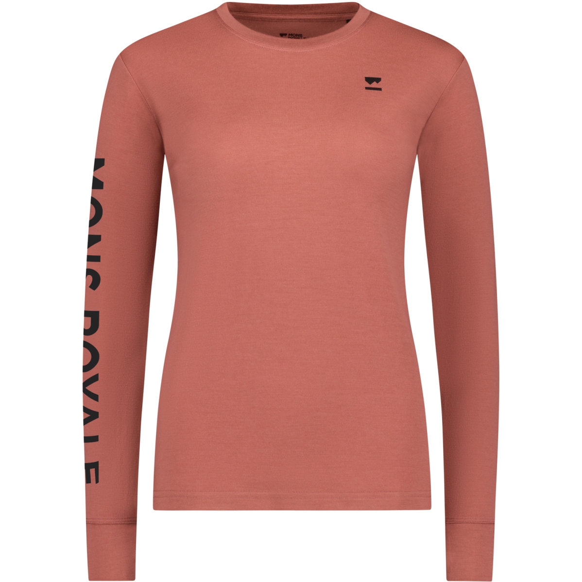 Mons Royale Yotei Merino Classic Longsleeve Women - canyon rose | BIKE24