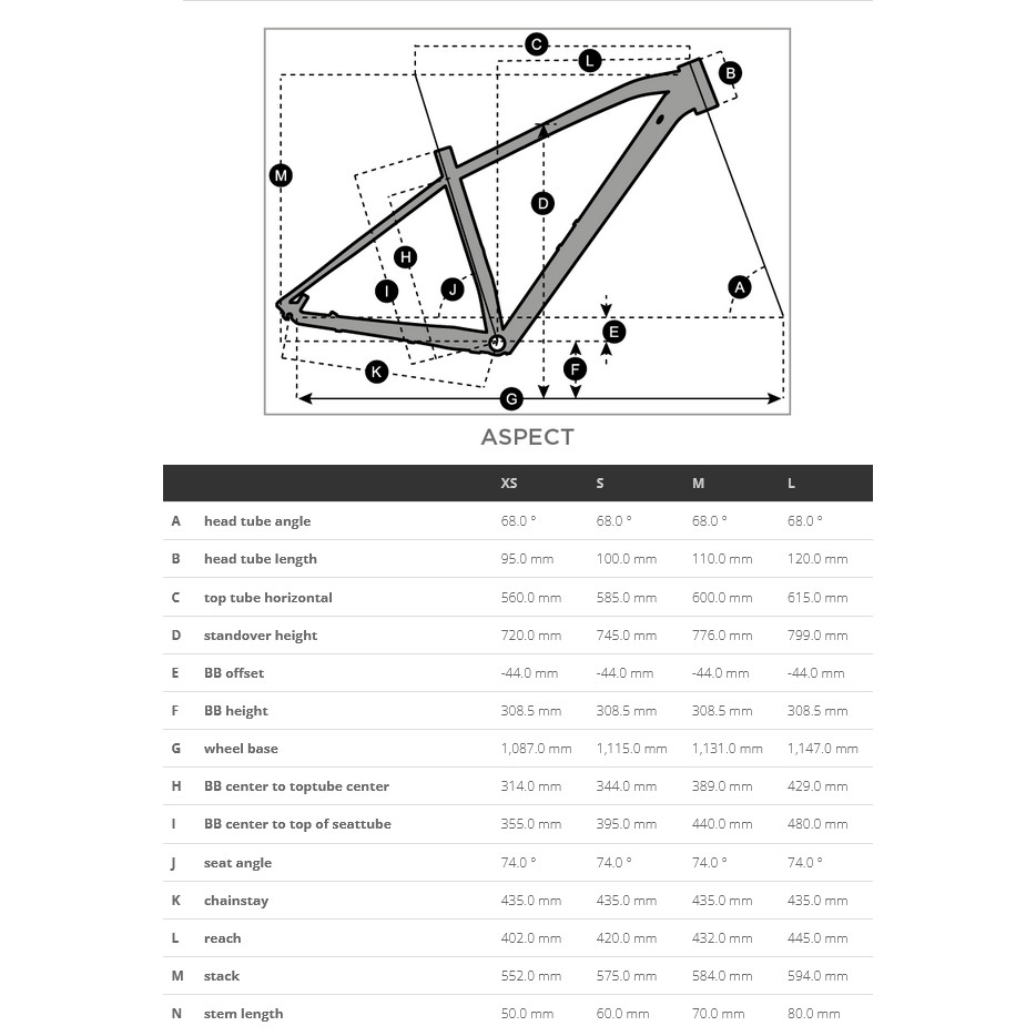 Scott Mtb Frame Size Chart Infoupdate