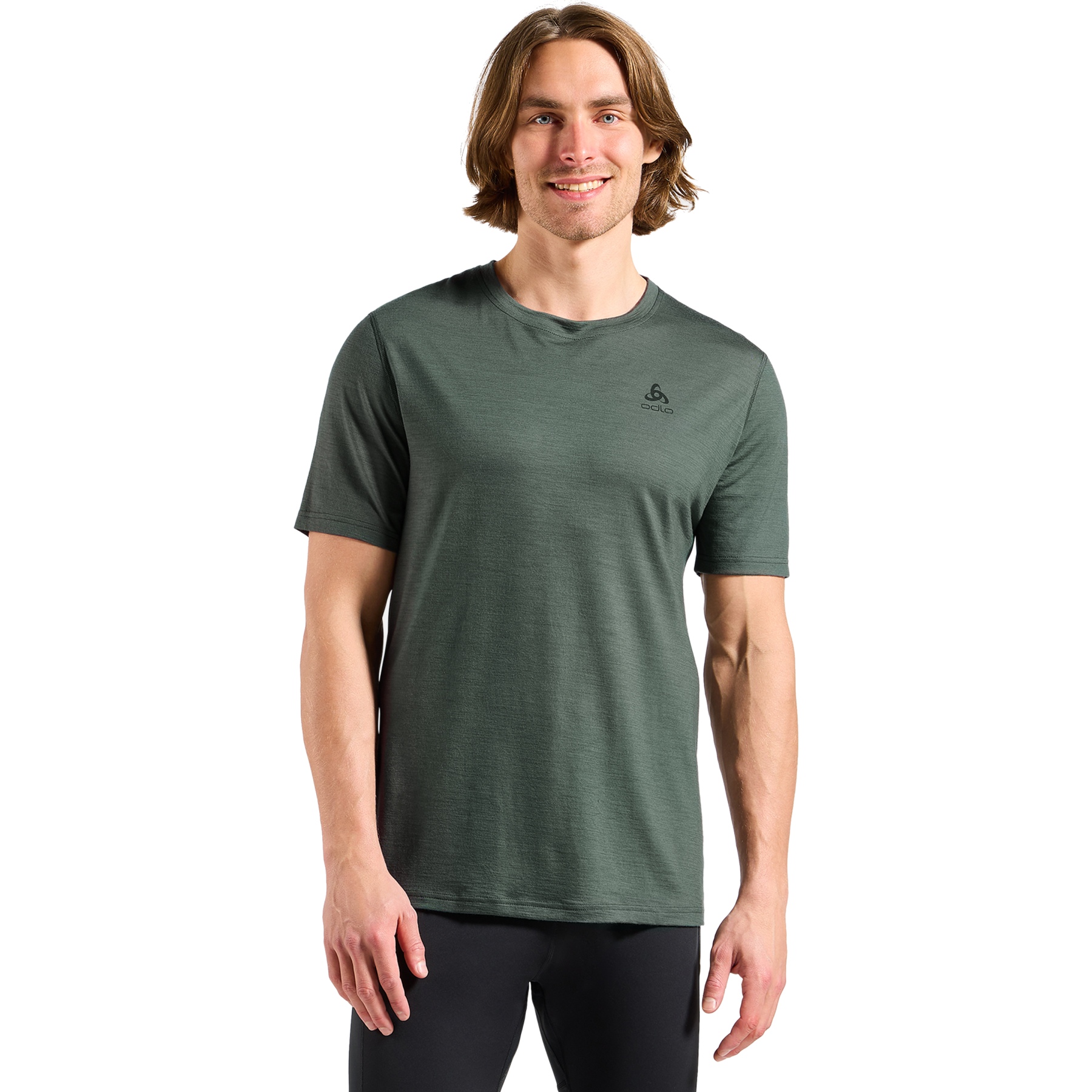 Odlo Natural Merino 260 Base Layer Bottoms Men - urban chic | BIKE24