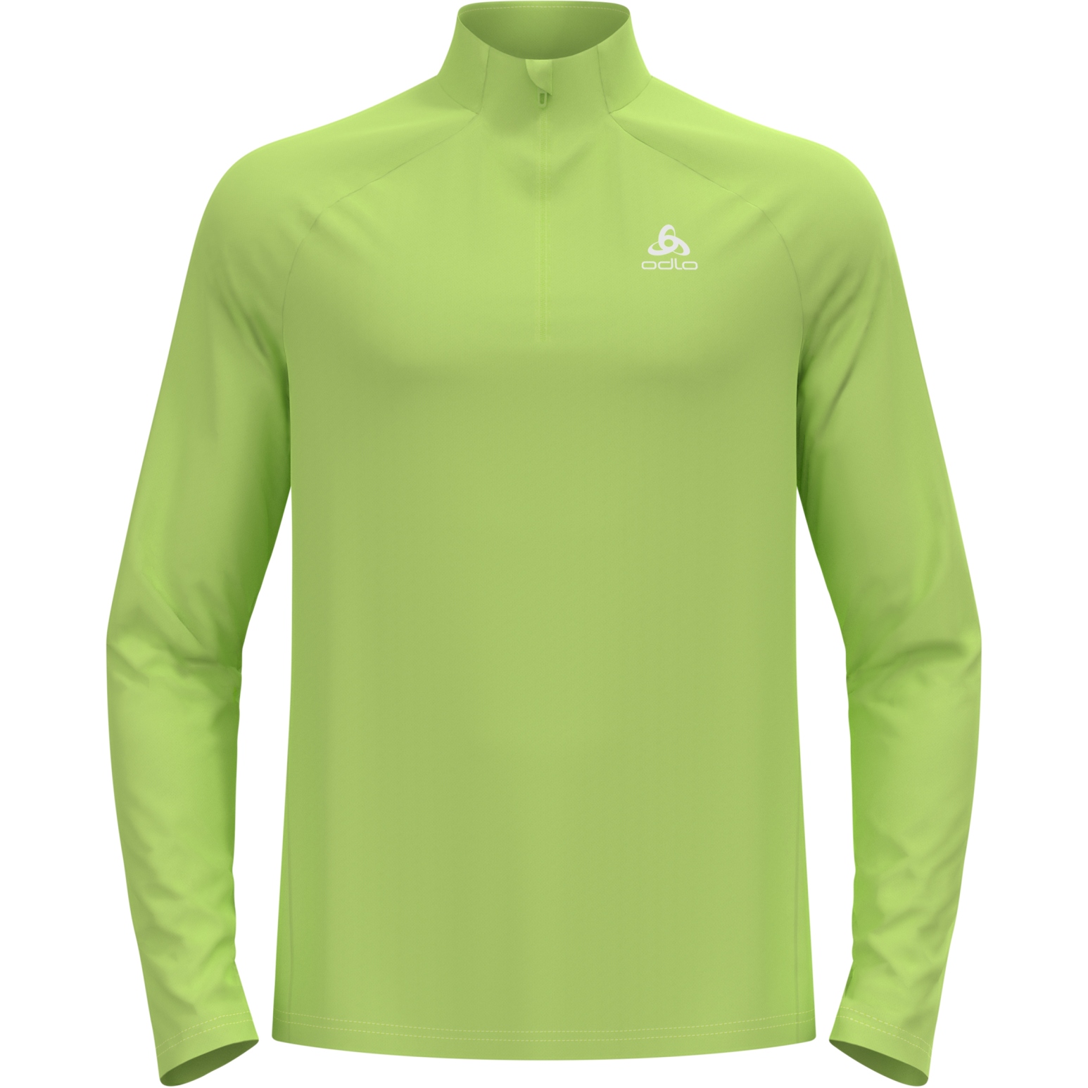 Odlo Essentials Half-Zip Running Mid Layer Men - sharp green | BIKE24