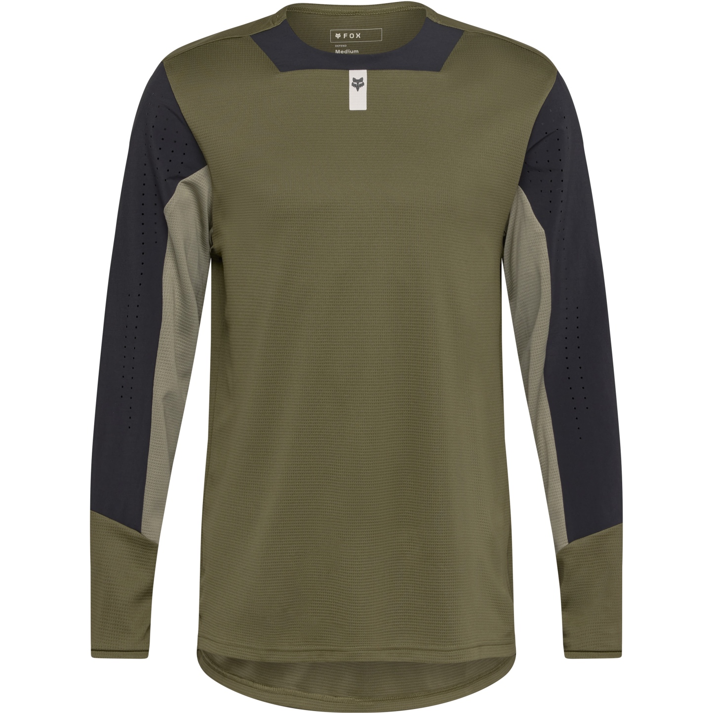 FOX Defend MTB Longsleeve Jersey Men - olive green | BIKE24