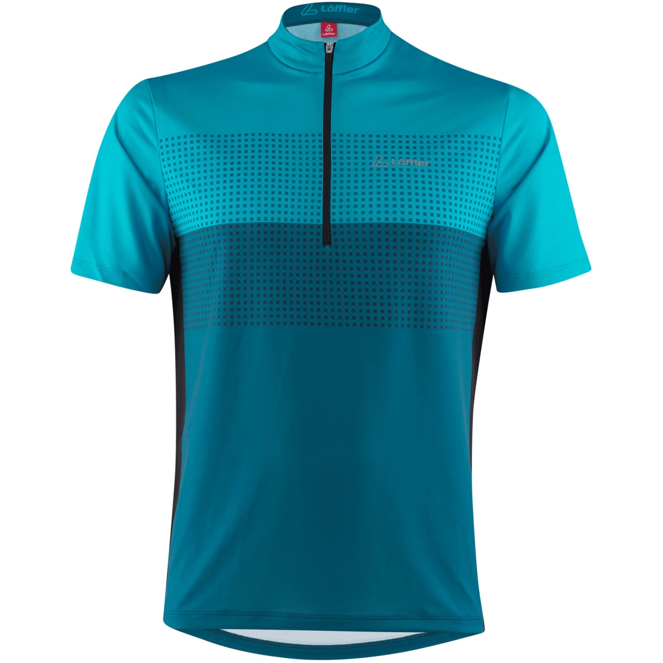 Löffler Maglietta Ciclismo Half Zip Uomo - Sparta - topaz 448 - BIKE24