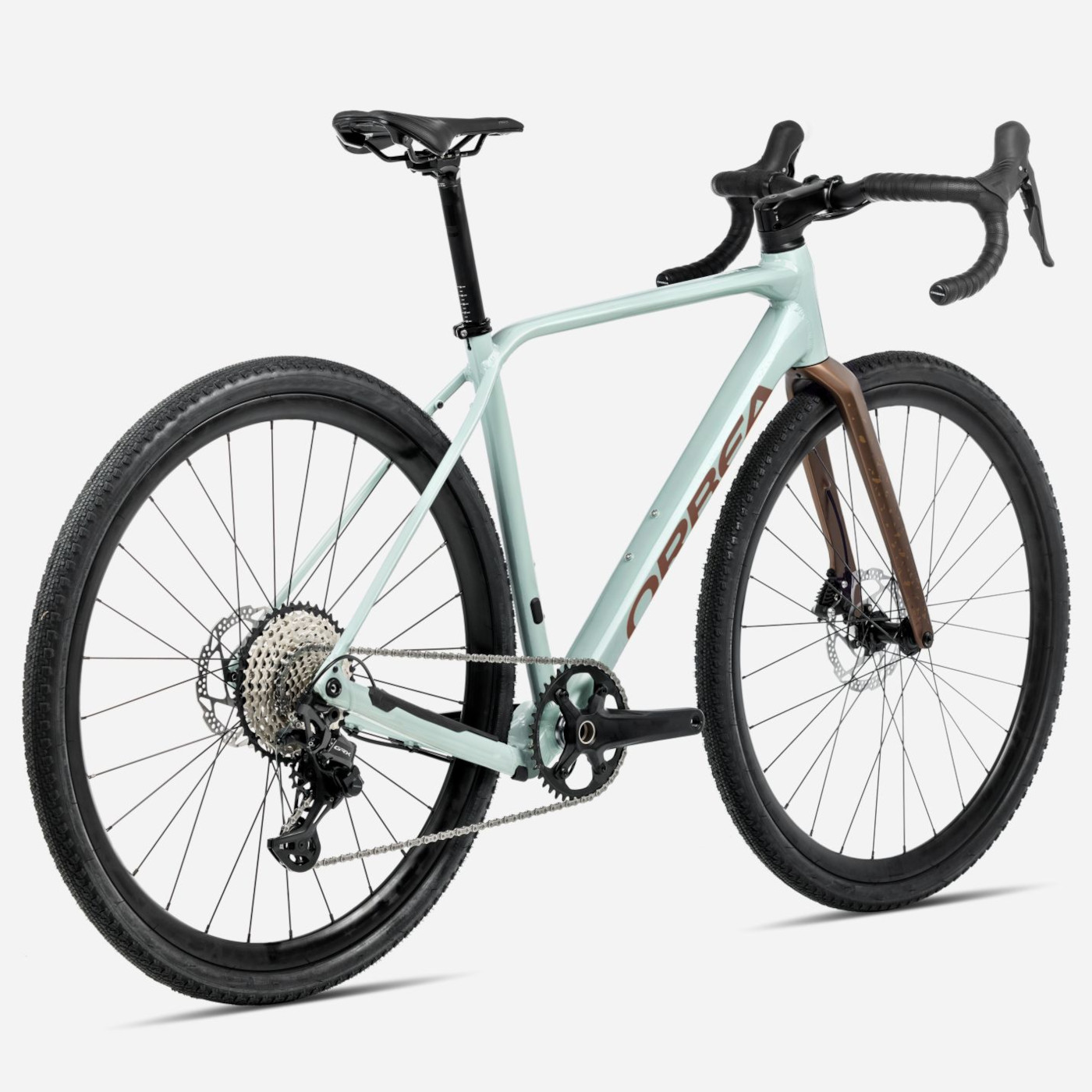 Orbea TERRA H40 Gravel Bike 2025 Blue Stone gloss Copper matt
